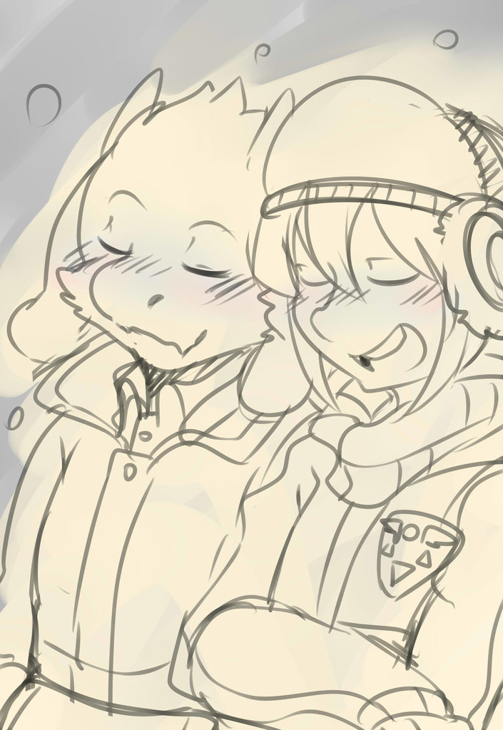 The Big ImageBoard (TBIB) - 2015 ambiguous gender anthro asriel dreemurr blue background blush ...