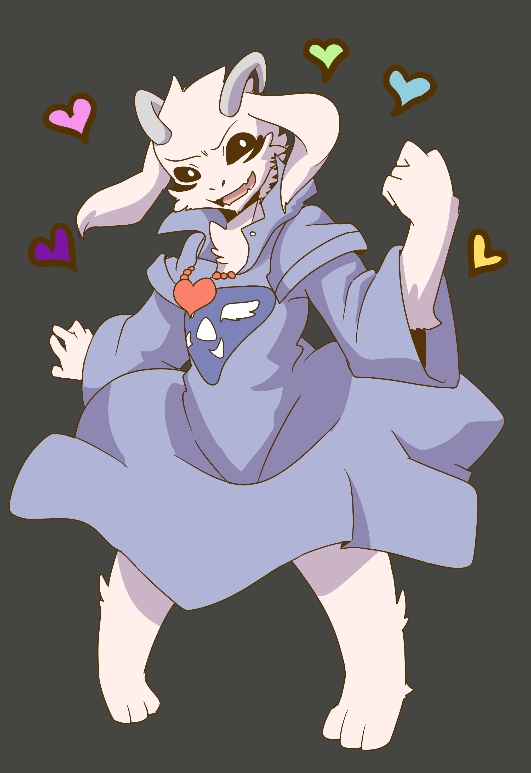 The Big ImageBoard (TBIB) - 2015 3 toes absurd res anthro asriel dreemurr (god form) barefoot ...