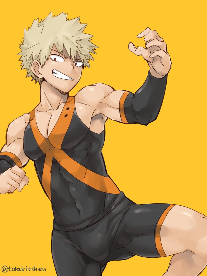 The Big ImageBoard (TBIB) - 1boy bakugou katsuki biceps bike shorts ...