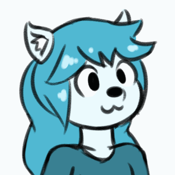 The Big ImageBoard (TBIB) - 2d animation :3 ambiguous gender animated big eyes black eyes blep ...