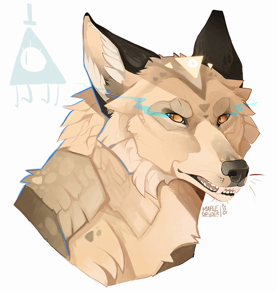 The Big ImageBoard (TBIB) - 2015 ambiguous gender black lips black nose brown eyes canine coyote ...