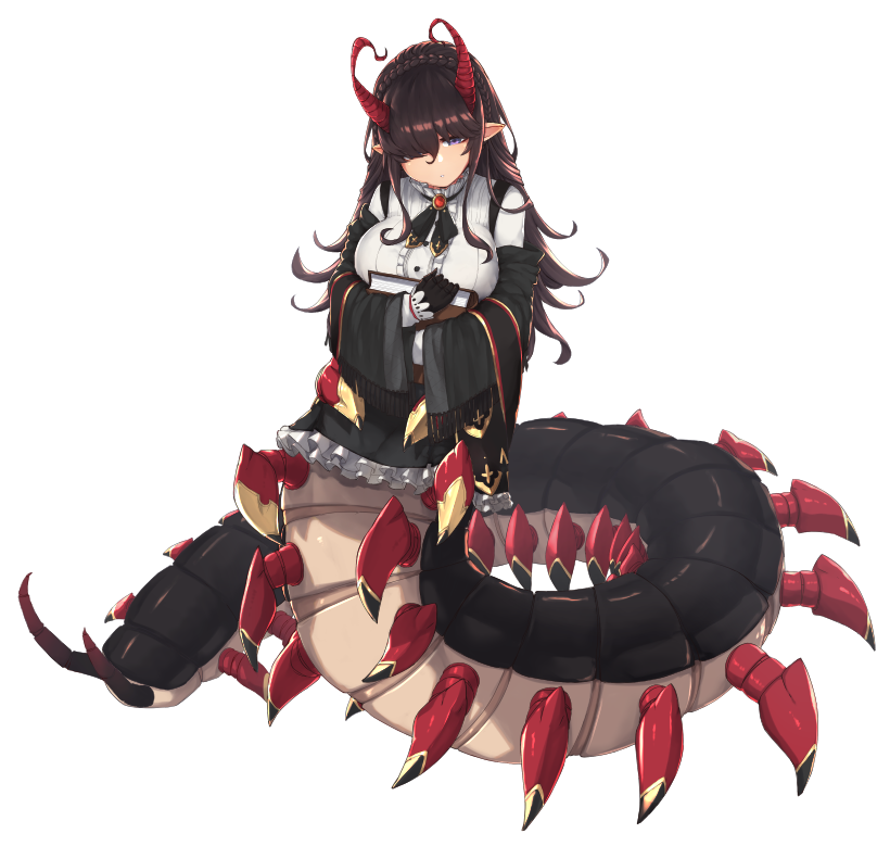 The Big ImageBoard (TBIB) - antennae black gloves book braid breasts ...