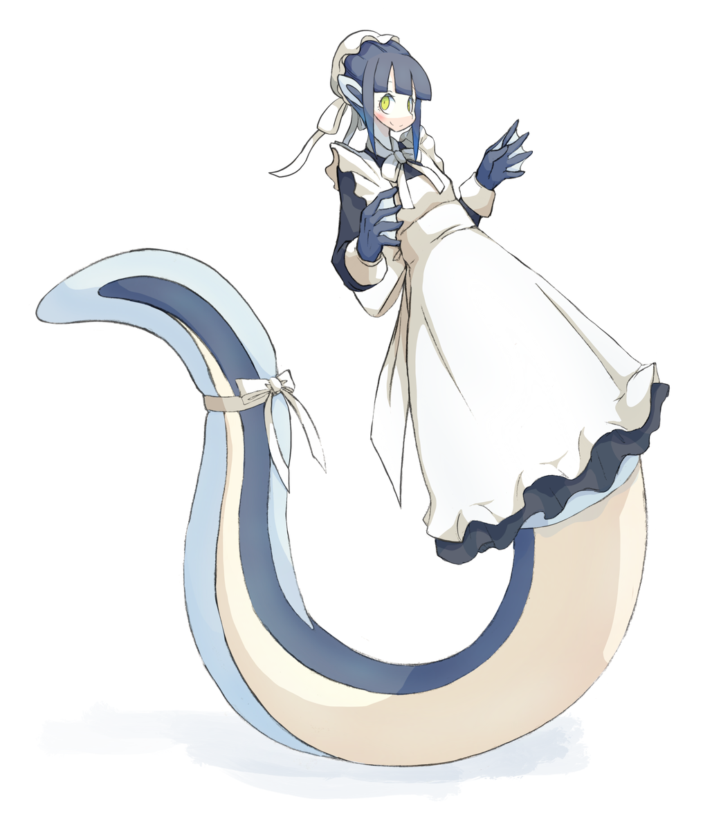 The Big ImageBoard (TBIB) - 1girl 4139 dress eel female full body maid ...