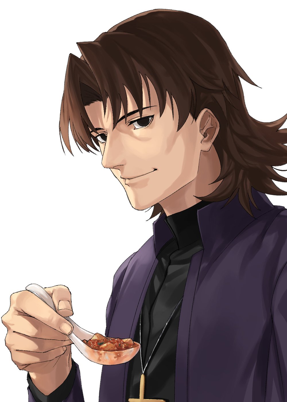The Big ImageBoard (TBIB) - 1boy black eyes black shirt brown hair ...