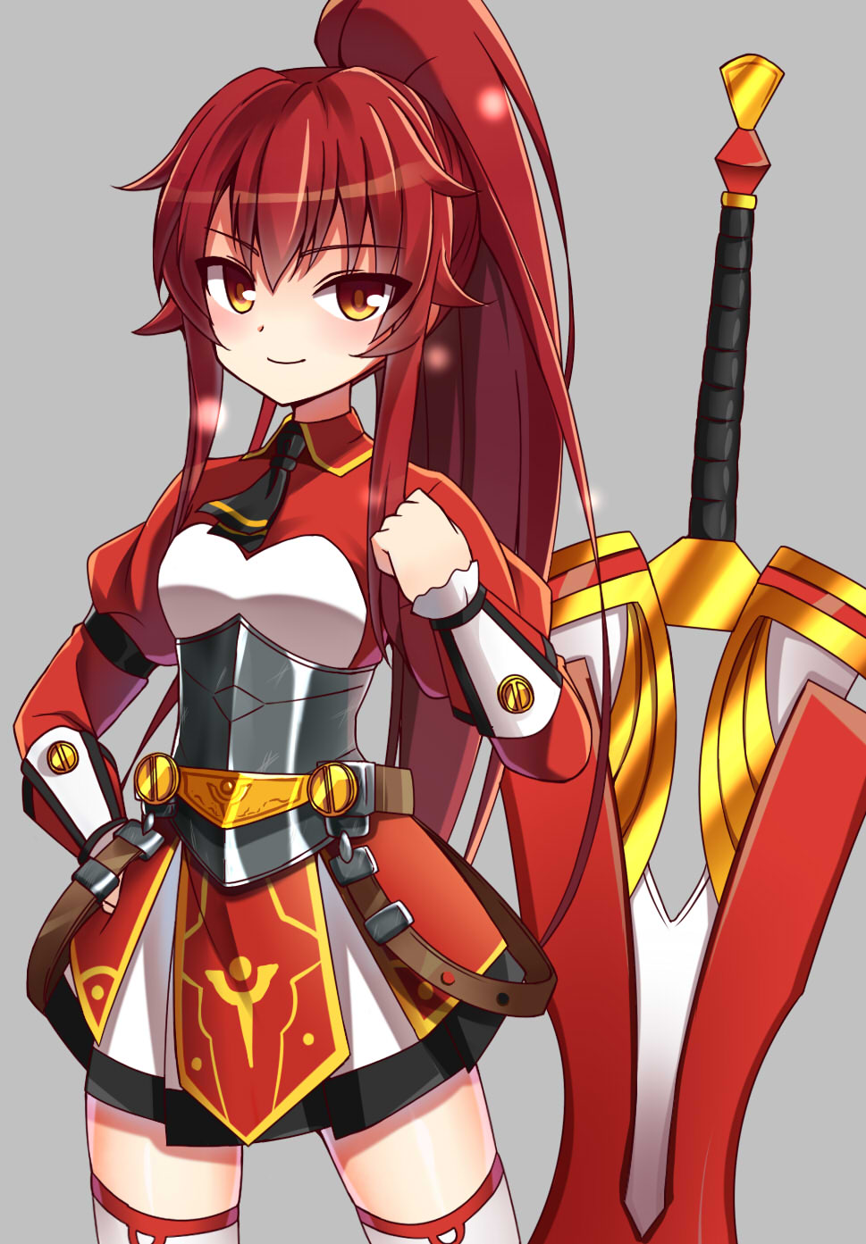 The Big ImageBoard (TBIB) - 1girl armor belt commentary request elesis ...