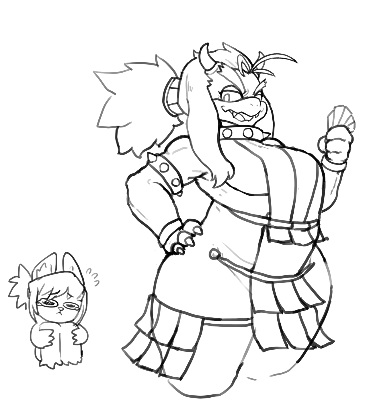 The Big Imageboard Tbib 2018 Anthro Big Breasts Biped Bowser