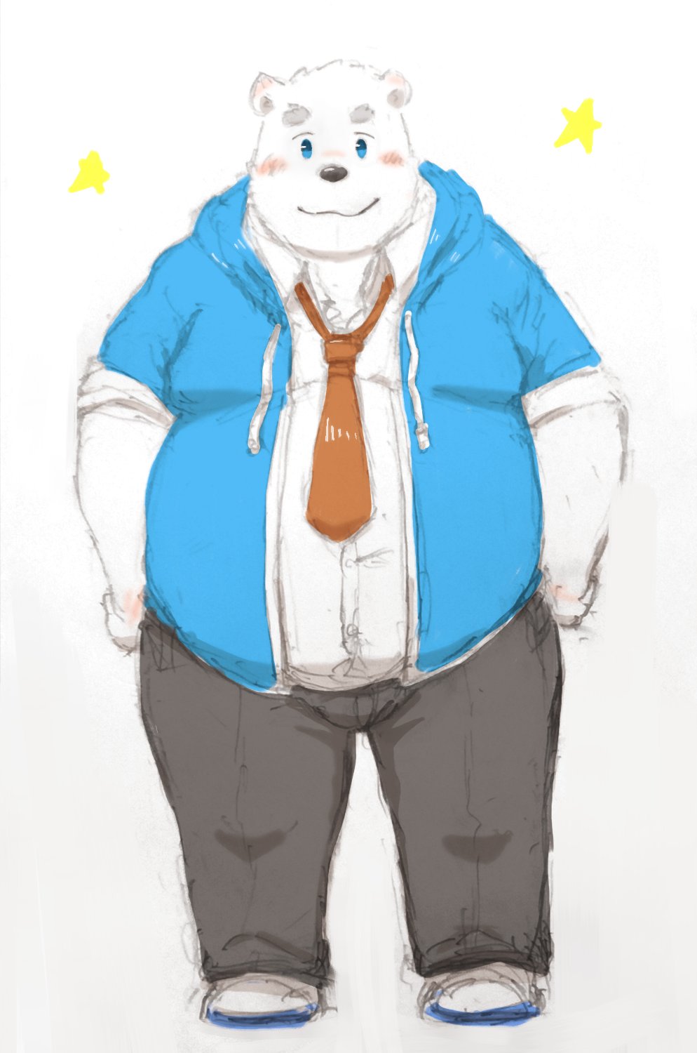The Big Imageboard Tbib 2018 Anthro Bear Blush Bottomwear Clothing
