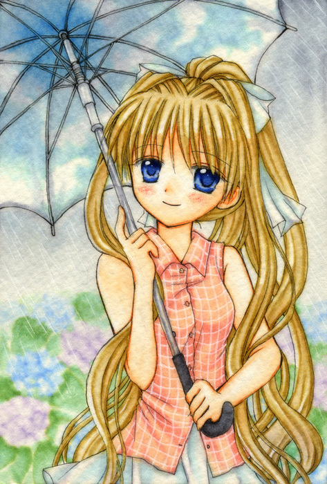 The Big Imageboard Tbib Air Blonde Hair Blue Eyes Casual Flower