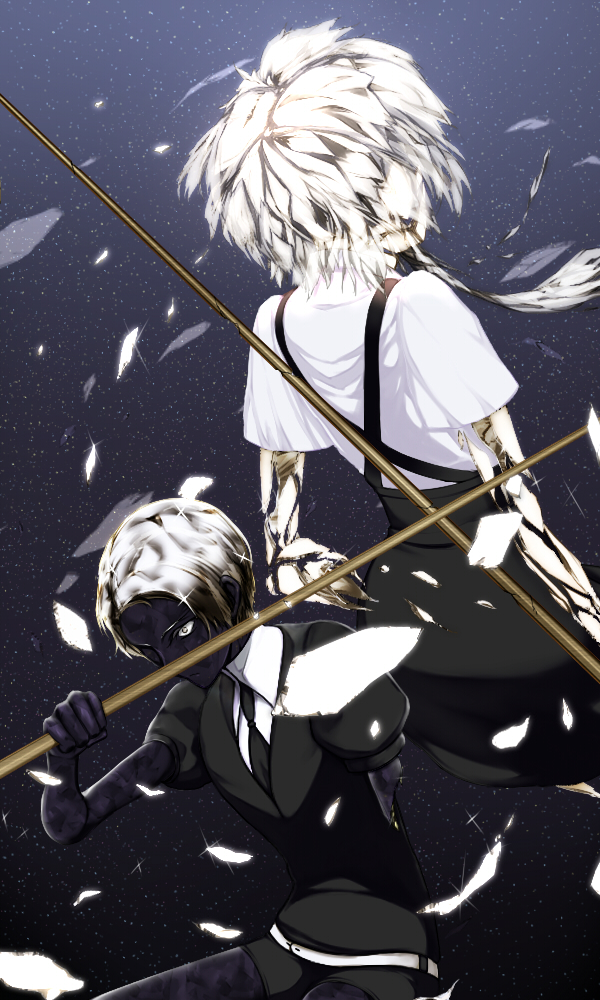 The Big ImageBoard (TBIB) - androgynous backpack bad id bad pixiv id bag black skin breaking ...