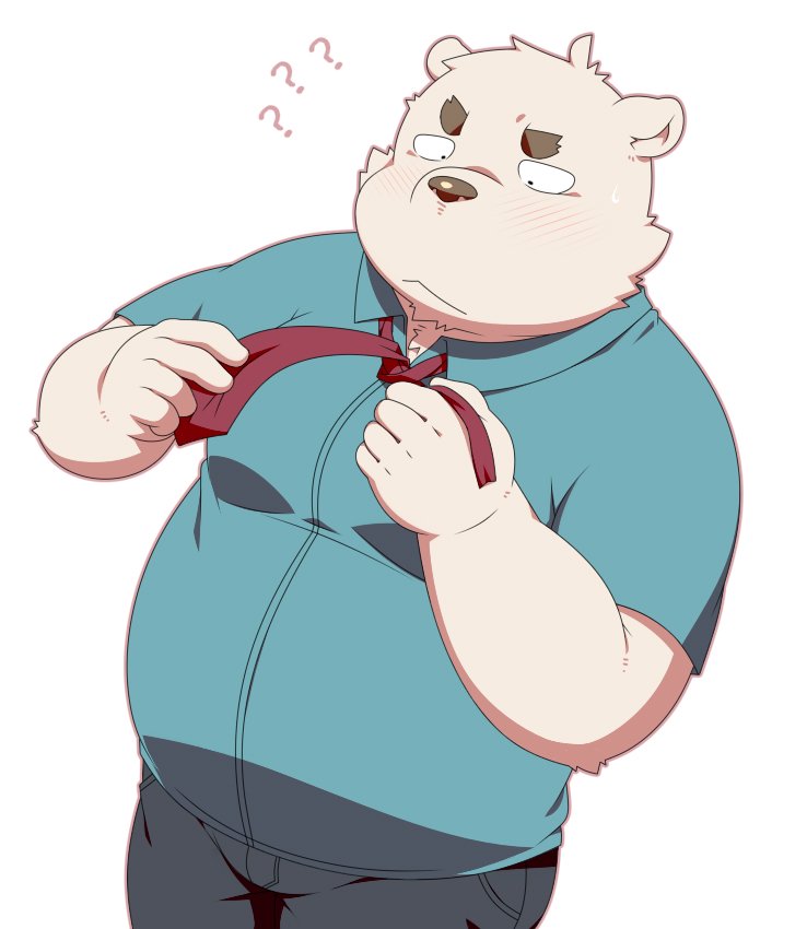 The Big Imageboard Tbib 2018 Anthro Bear Belly Bottomwear Clothing