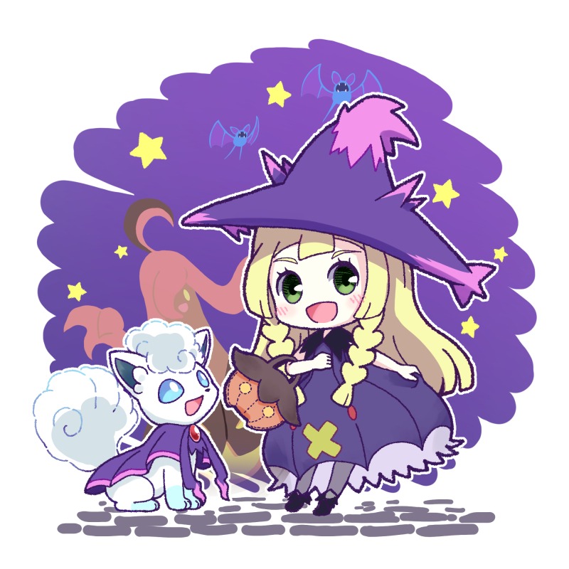 The Big ImageBoard (TBIB) - 1girl adapted costume alolan vulpix blonde ...