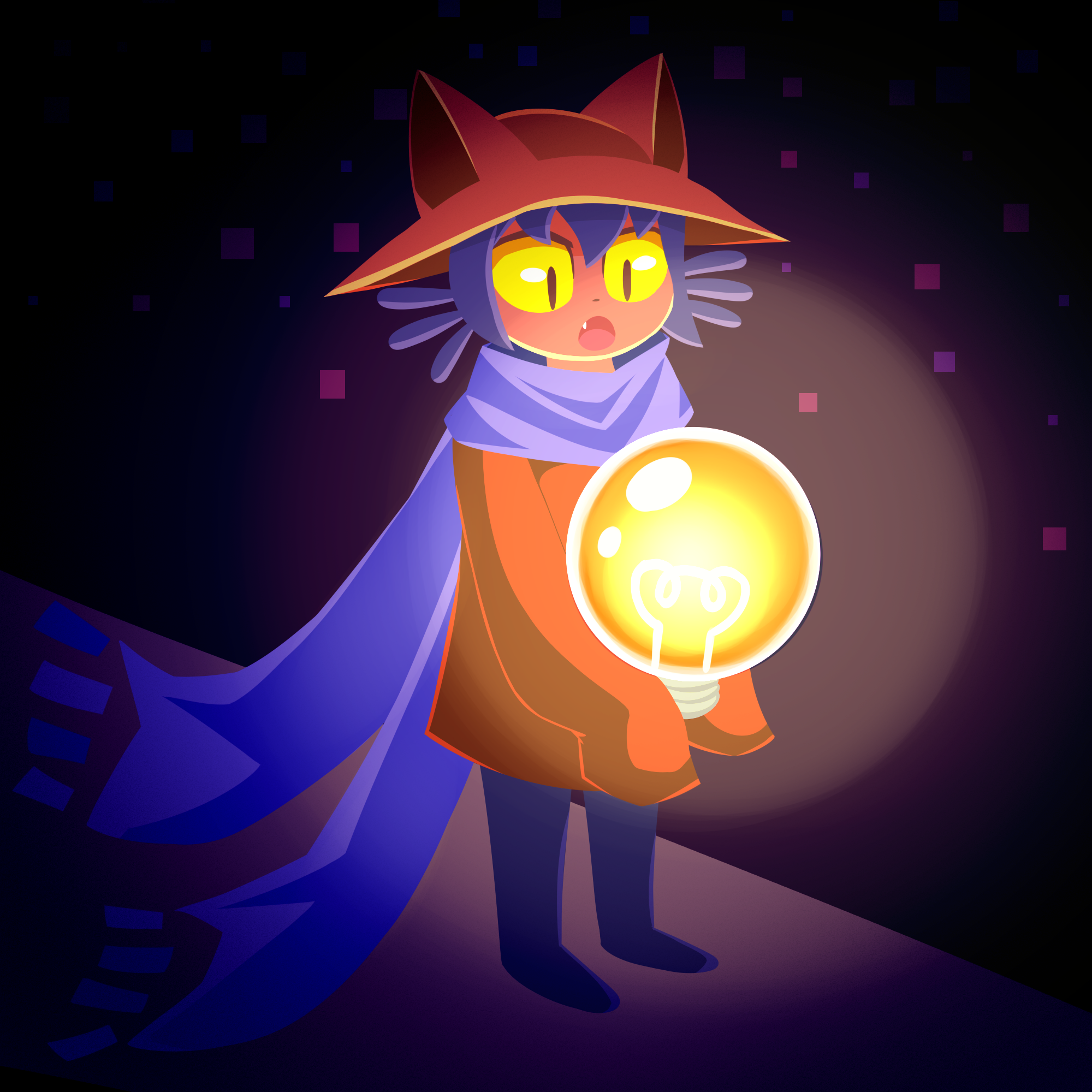 The Big ImageBoard (TBIB) - 1:1 2018 ambiguous gender anthro blue hair clothing domestic cat ...