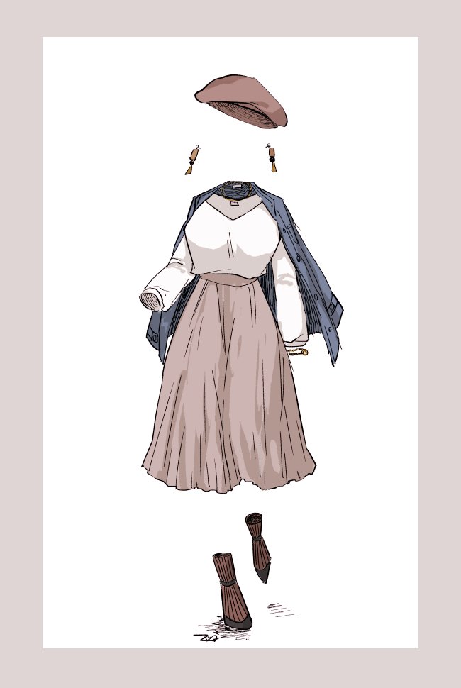 The Big ImageBoard (TBIB) - 1girl alternate costume beret black ...