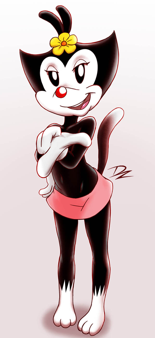 The Big Imageboard Tbib Animaniacs Black Body Black Fur Bottomwear