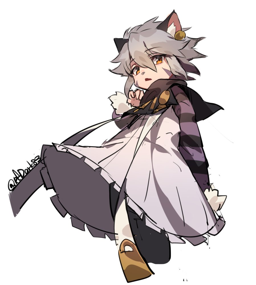 The Big ImageBoard (TBIB) - 1girl brown eyes cat elh melizee furry grey ...