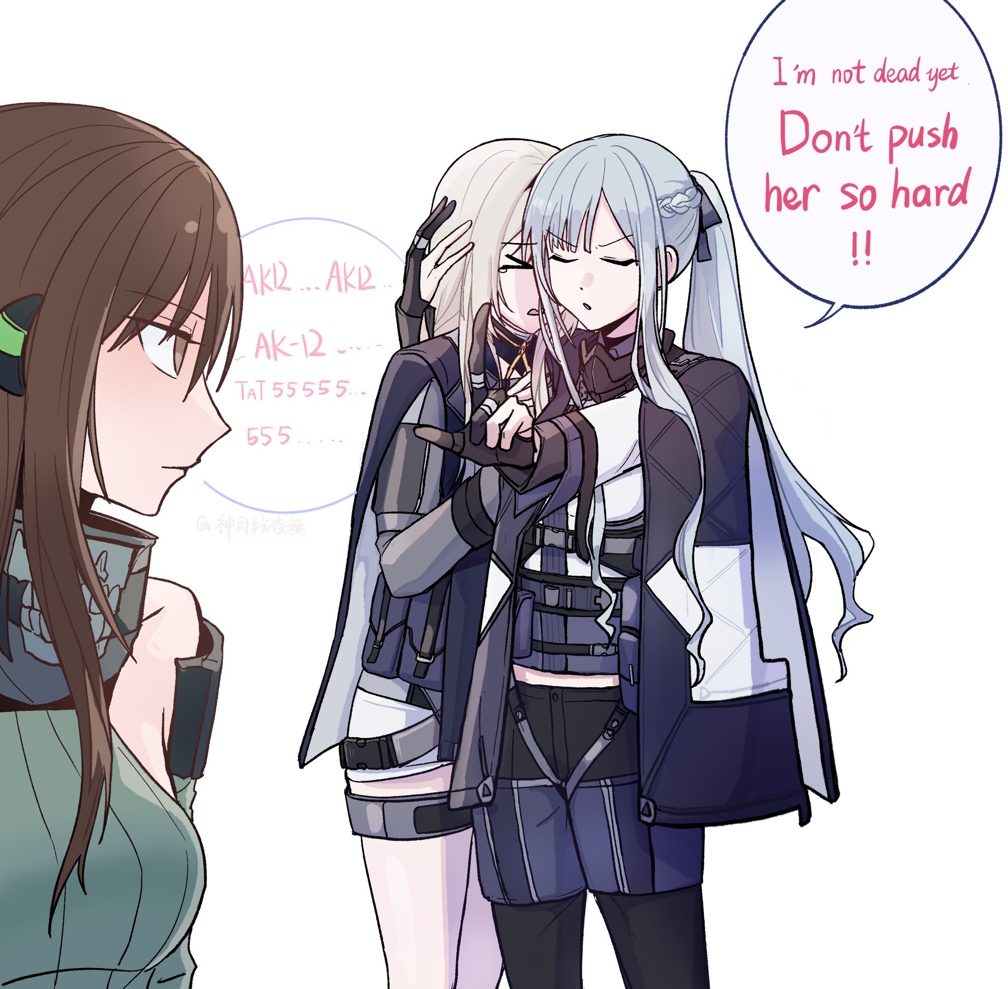 The Big ImageBoard (TBIB) - 3girls ak-12 (girls' frontline) an-94 ...