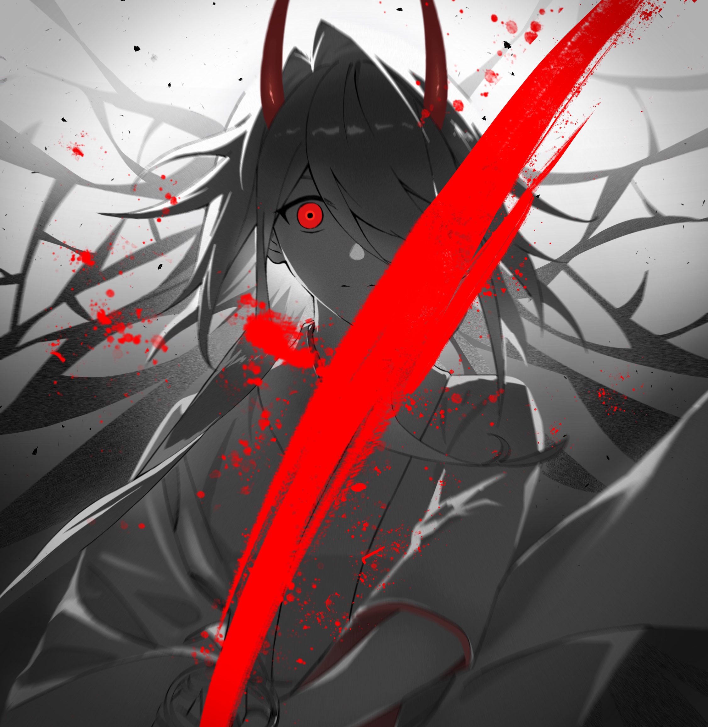 The Big ImageBoard (TBIB) - 1girl acheron (honkai: star rail) ambiguous ...