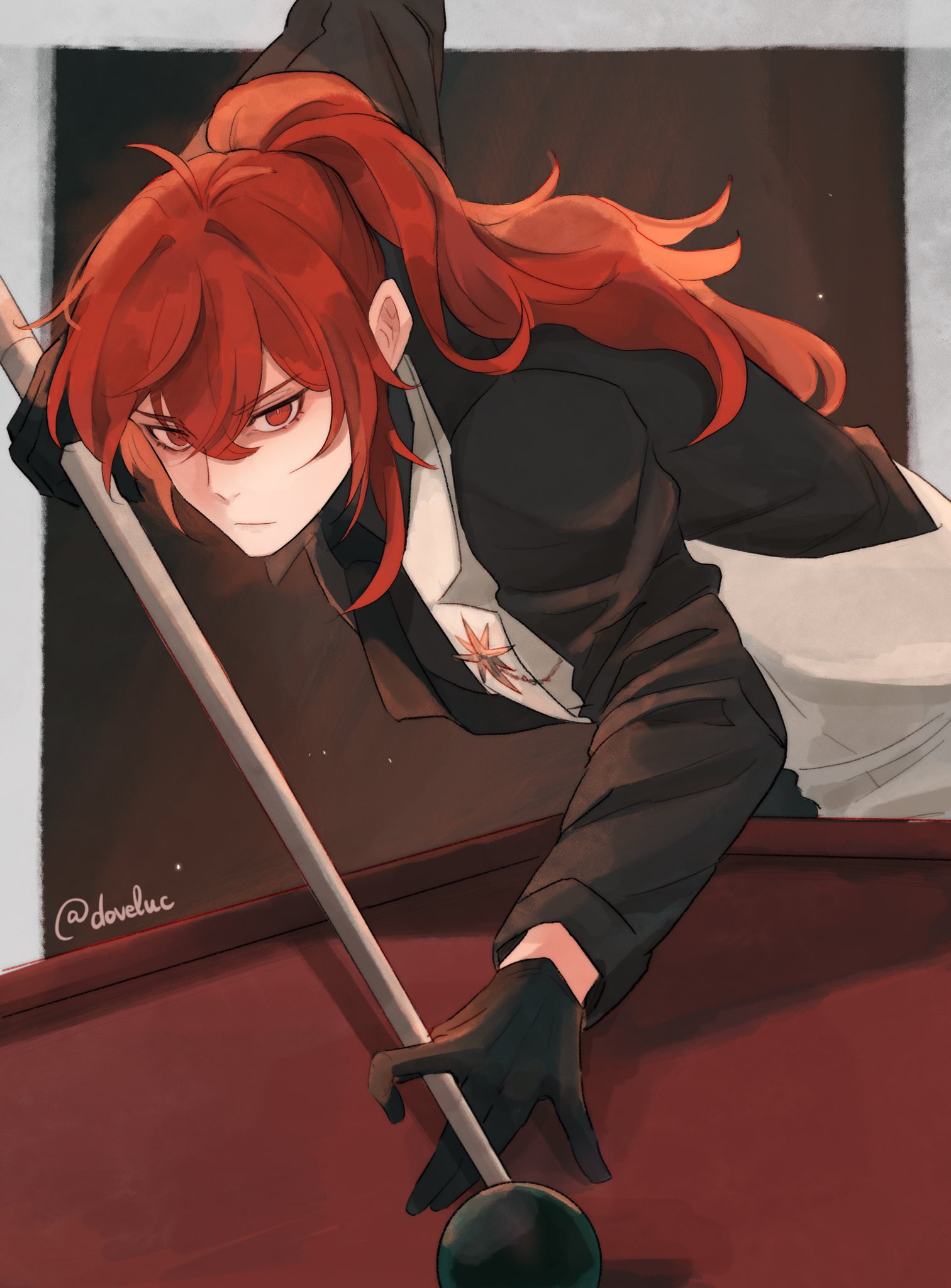 The Big ImageBoard (TBIB) - 1boy antenna hair artist name ball billiard ...