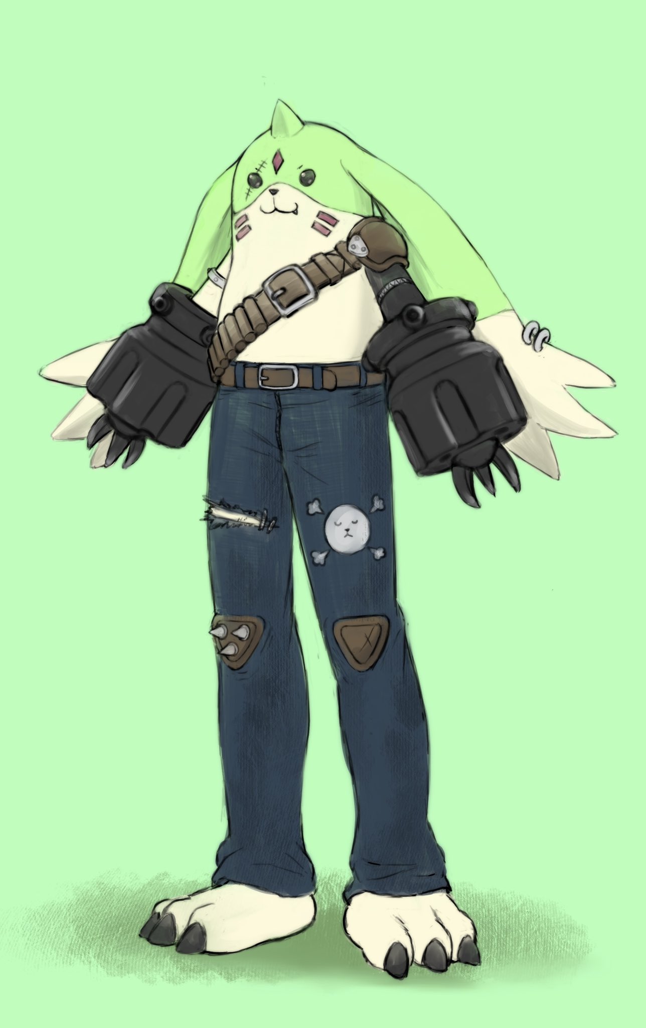 The Big ImageBoard (TBIB) - :3 ammo belt anthro bandai namco beady eyes ...