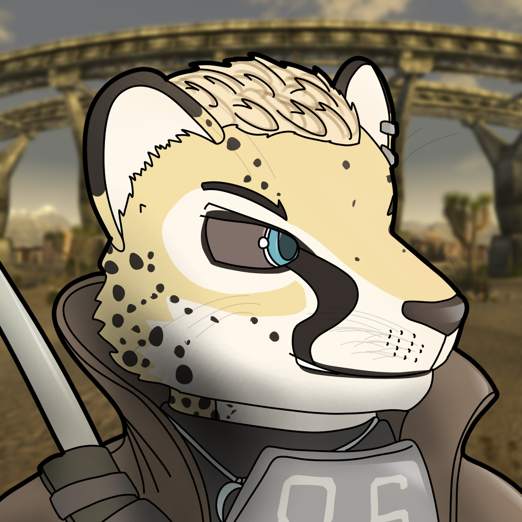 The Big ImageBoard (TBIB) - anthro cheetah desert fallout felid feline ...