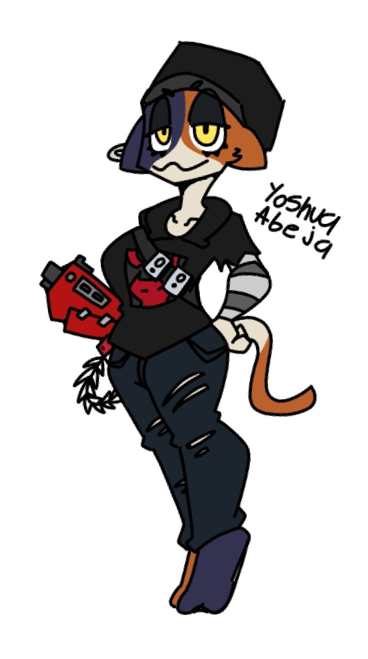 The Big ImageBoard (TBIB) - animal humanoid black clothing black hoodie black topwear breasts ...