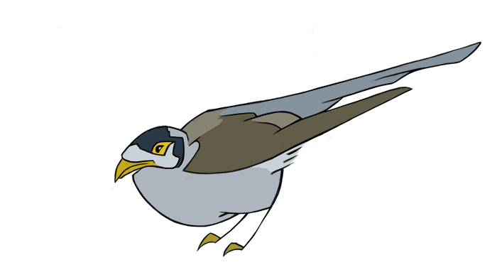The Big ImageBoard (TBIB) - 2014 ambiguous gender avian beady eyes beak biped bird black eyes ...