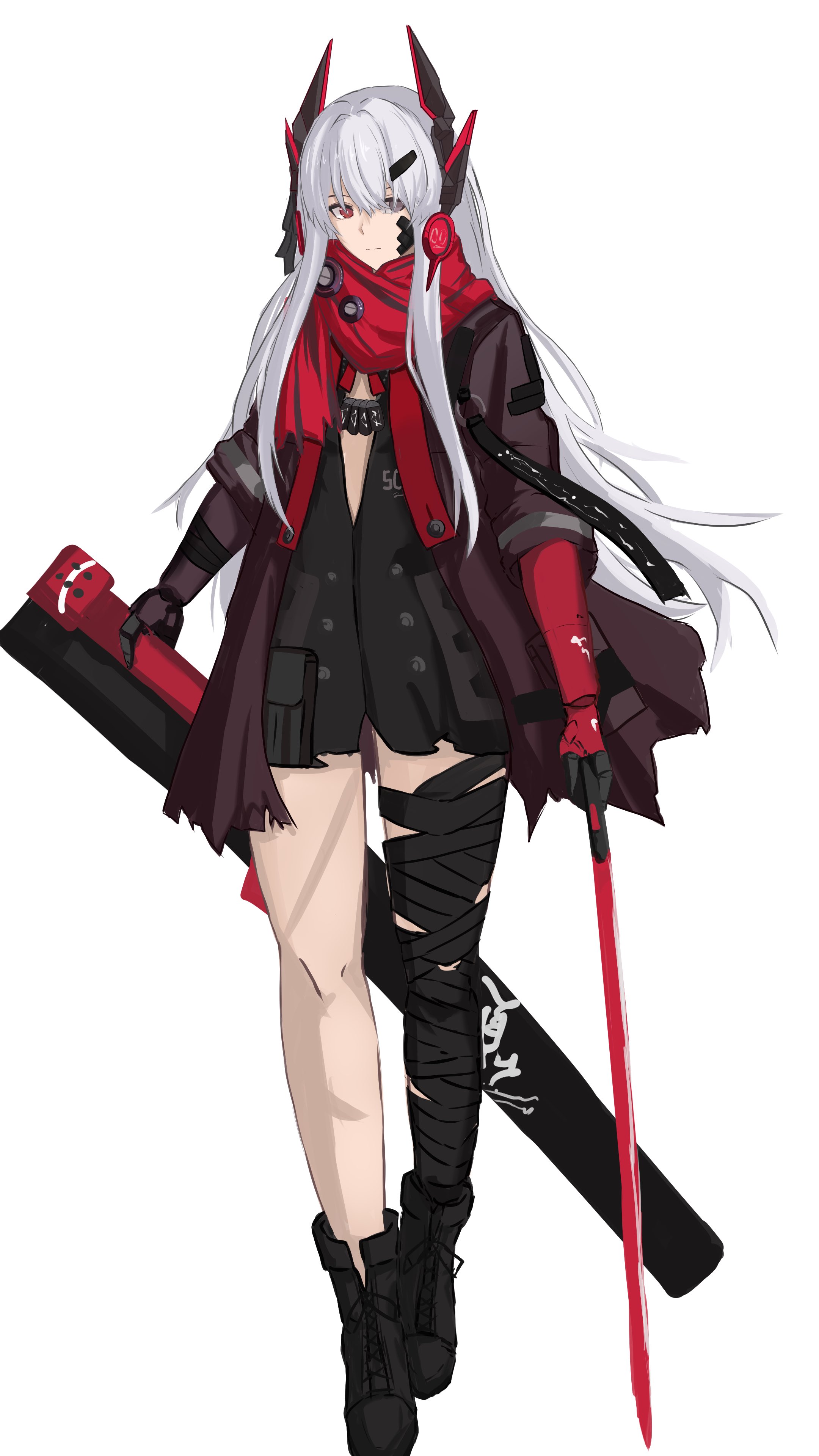 The Big ImageBoard (TBIB) - 1girl absurdres alpha (pgr) bandaged leg ...