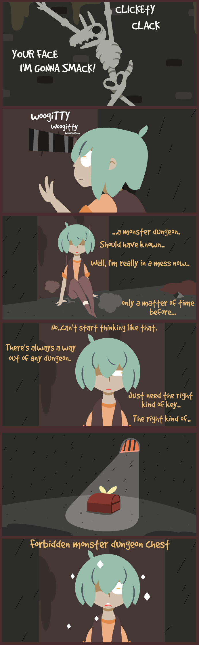 The Big ImageBoard (TBIB) - 2018 ambiguous gender animated skeleton blue hair bone brown eyes ...