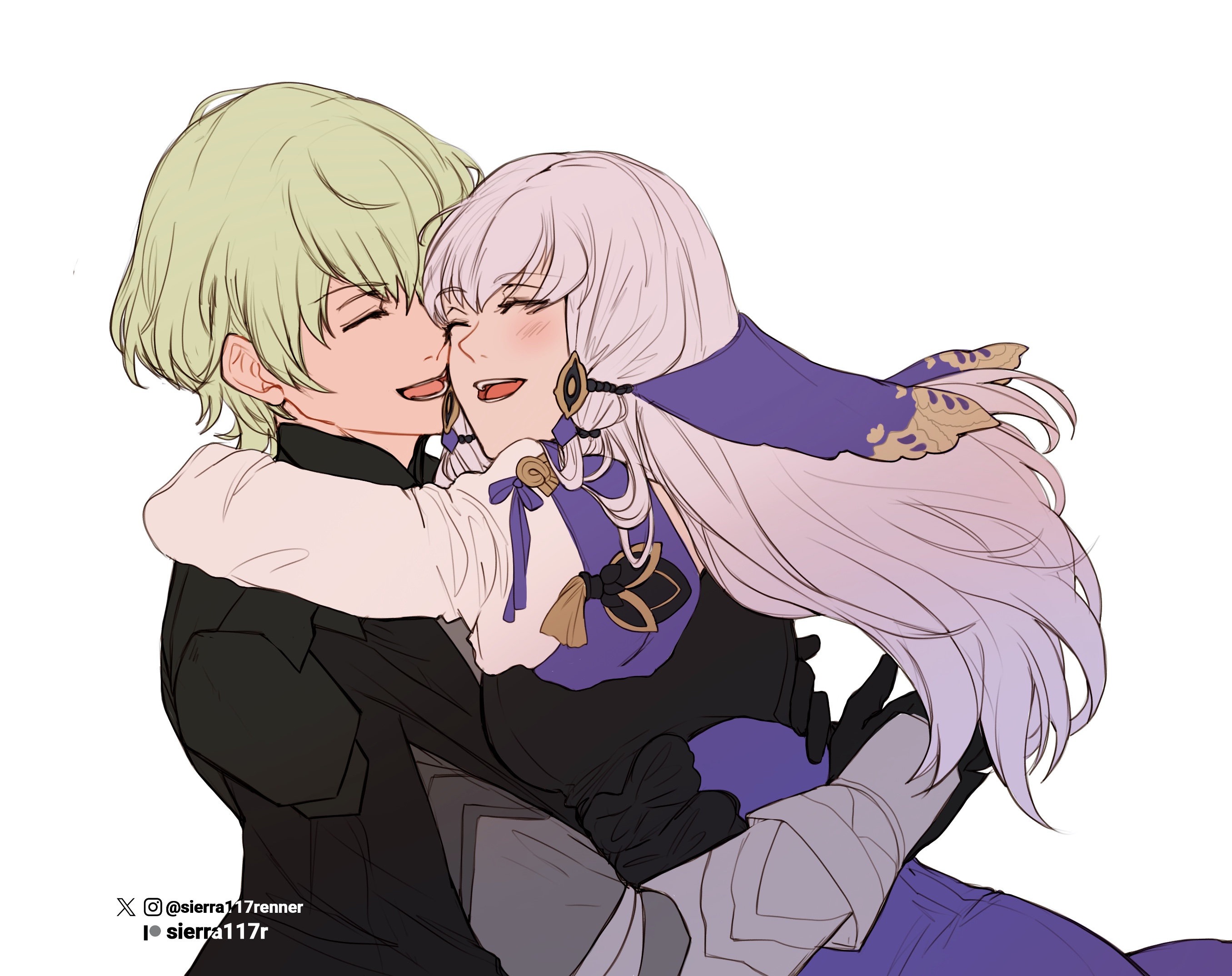 The Big ImageBoard (TBIB) - 1boy 1girl breasts commentary couple dress ...