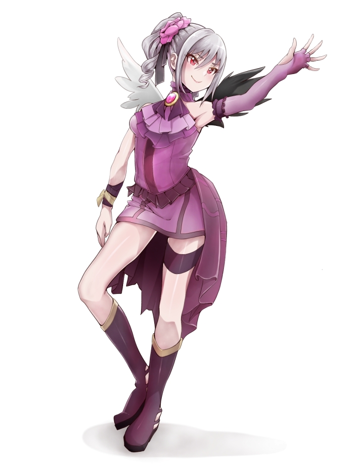 The Big Imageboard Tbib 1girl Armpits Ascot Asymmetrical Gloves