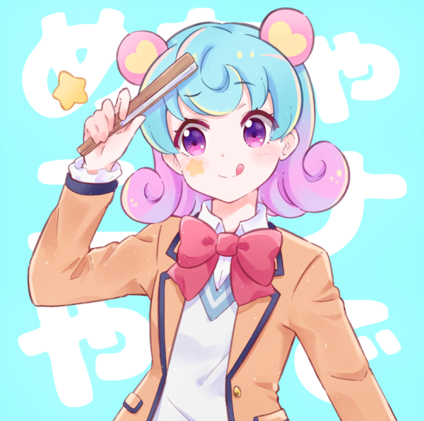 The Big ImageBoard (TBIB) - 1girl :q aikatsu! aikatsu! (series) animal ears bear ears blue ...