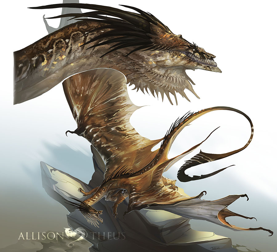 The Big ImageBoard (TBIB) - beastofoblivion detailed background dragon ...