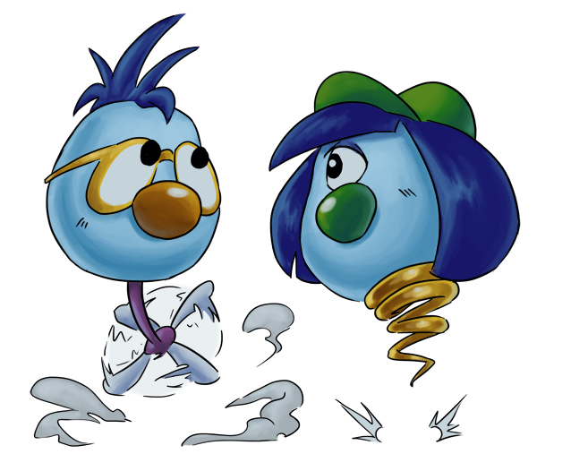 The Big ImageBoard (TBIB) - 1 eye black eyes blue hair blue skim dust ...