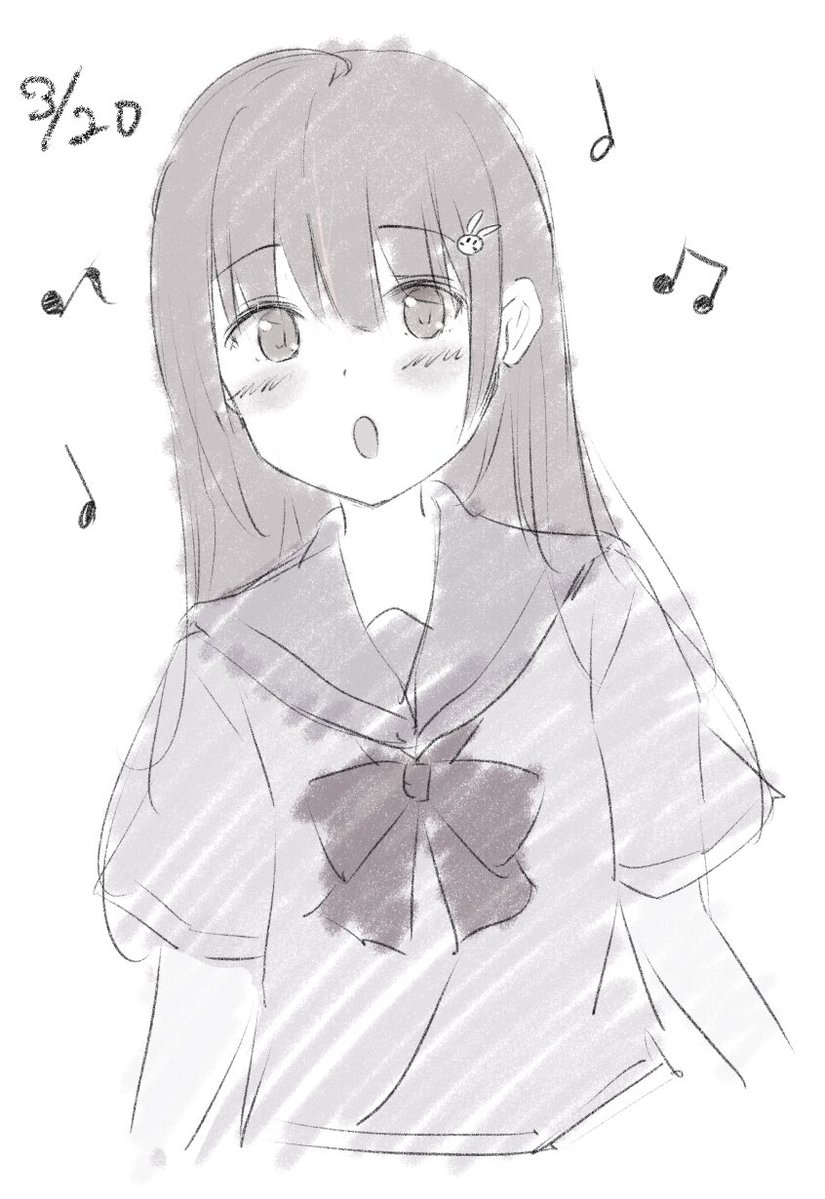 The Big Imageboard Tbib 1girl 7 Calpis 7 Beamed Eighth Notes Blush