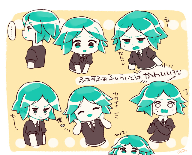 The Big ImageBoard (TBIB) - 1other androgynous chibi chiyoko (oman1229 ...