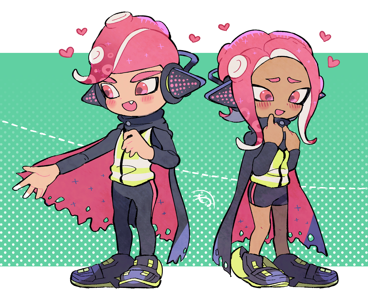 The Big Imageboard Tbib 1boy 1girl D Agent 3 Splatoon Agent 3