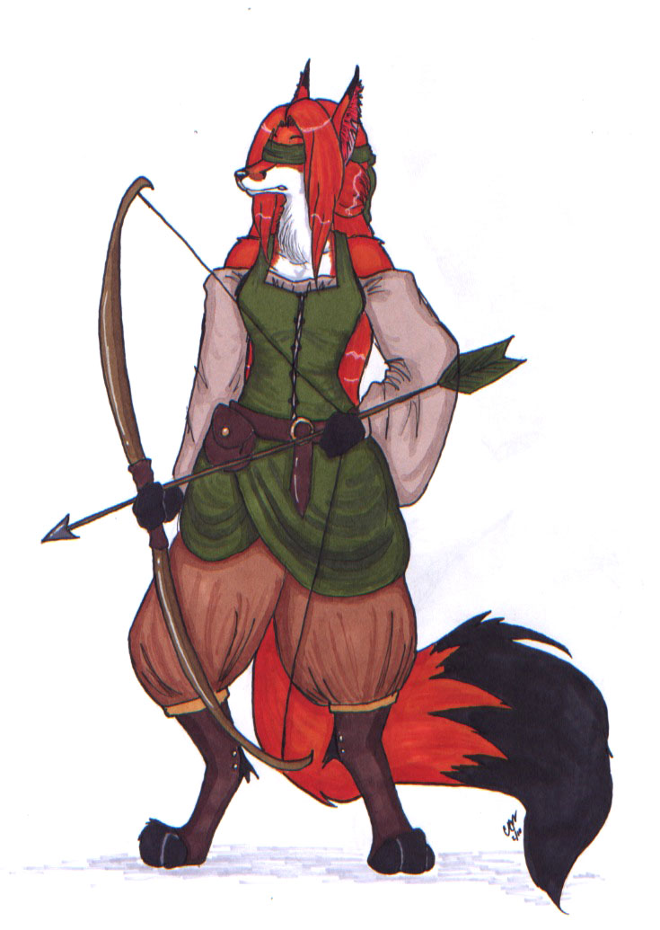 The Big ImageBoard (TBIB) - anthro blindfold bow (weapon) canid canine digitigrade felspar ...