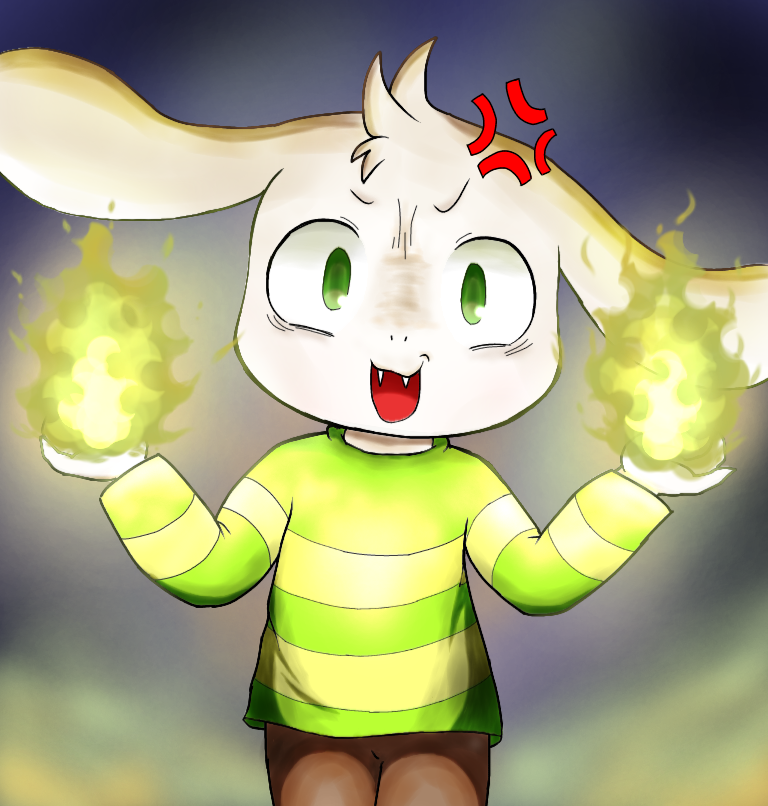 The Big ImageBoard (TBIB) - angry anthro asriel dreemurr boss monster (undertale) bovid caprine ...