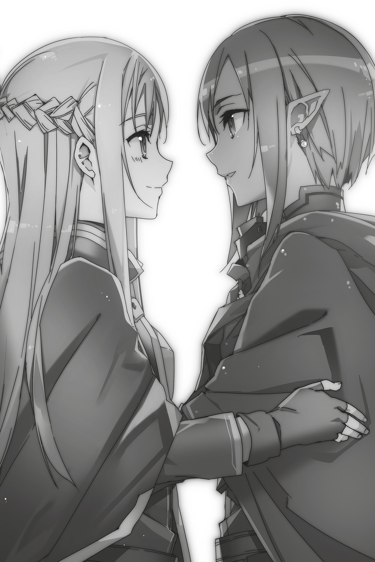 The Big ImageBoard (TBIB) - 2girls abec asuna (sao) braid cape crown ...