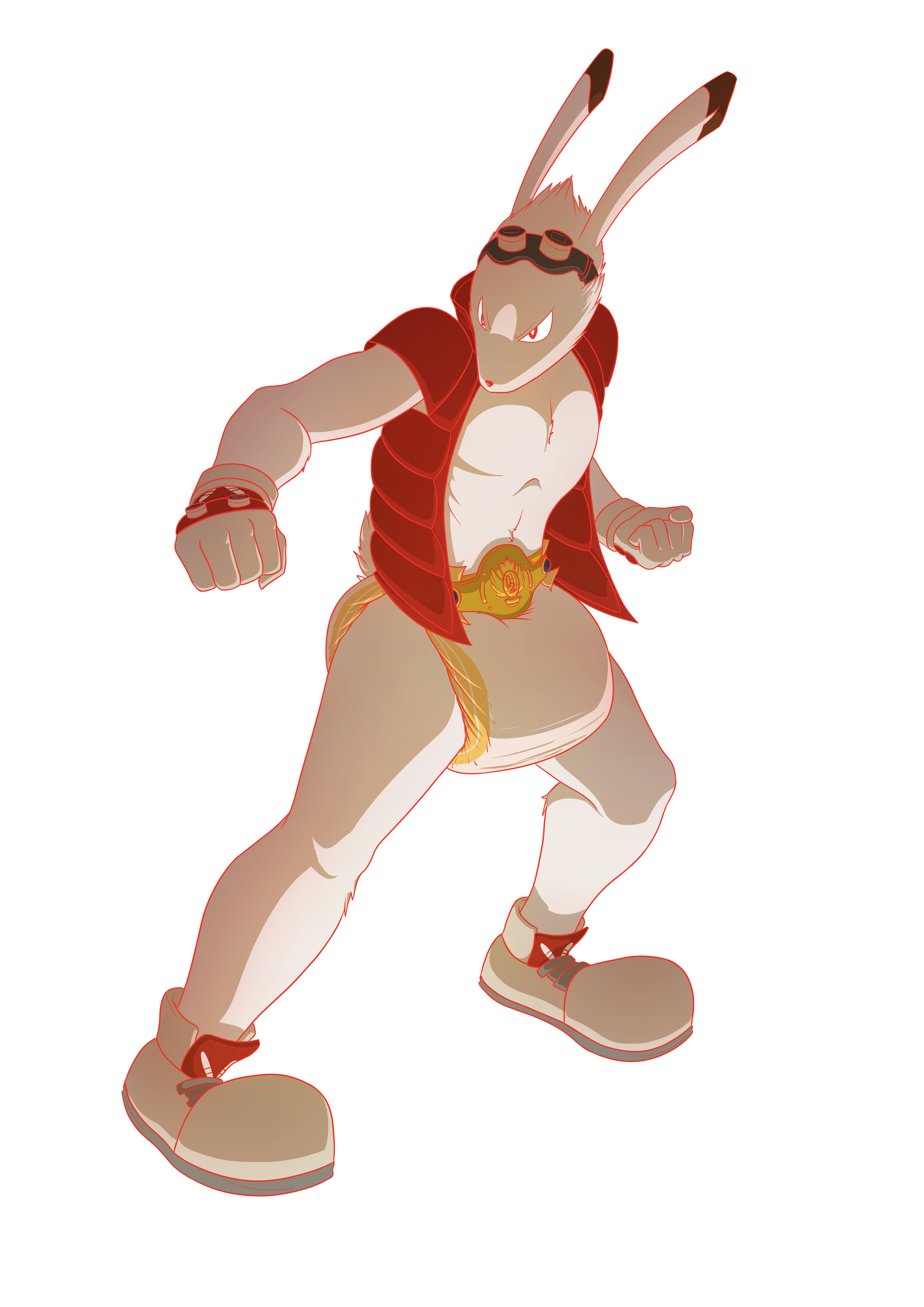 The Big ImageBoard (TBIB) - 5 fingers absurd res anthro belt biped chest tuft clothed clothing ...