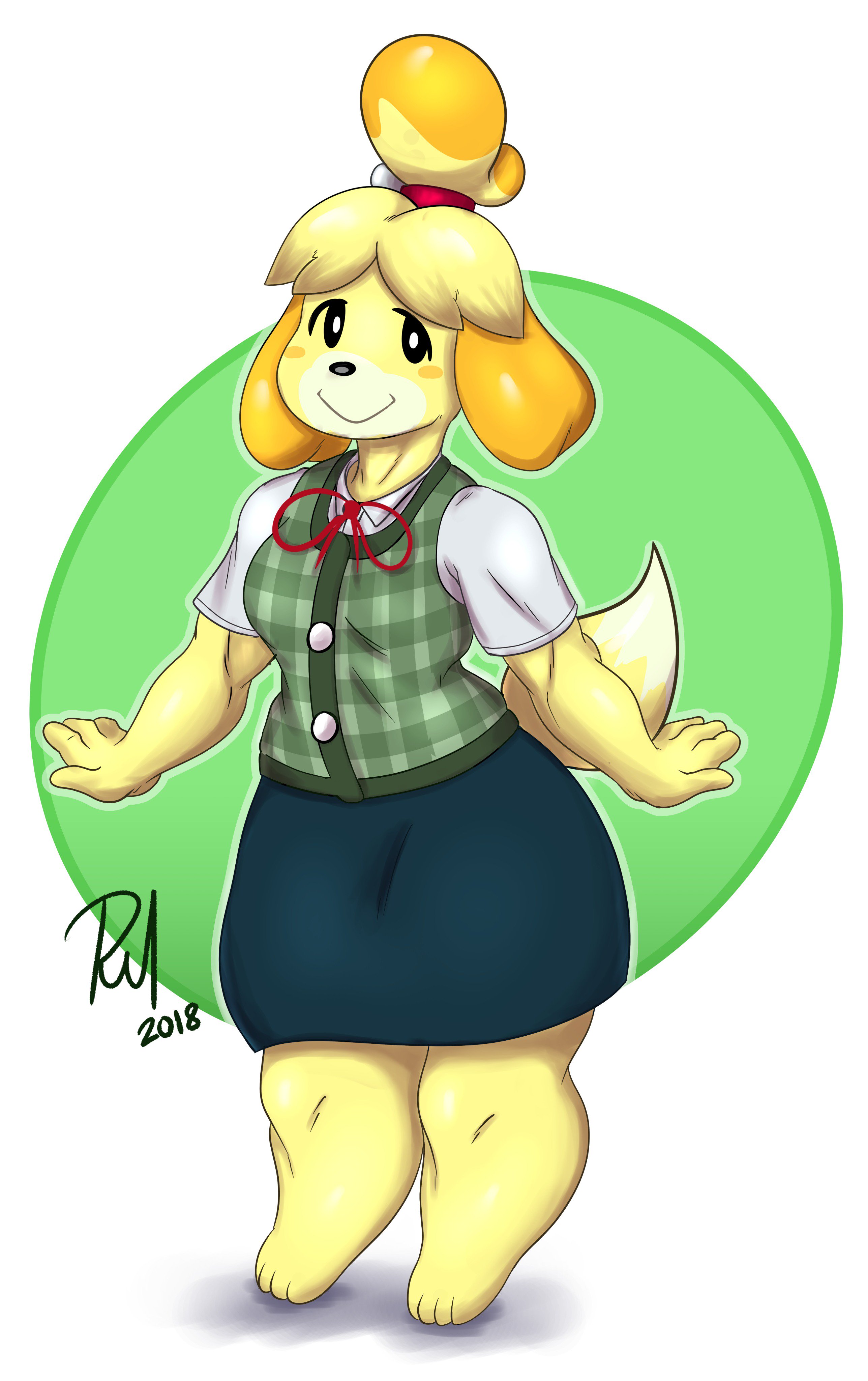 The Big ImageBoard (TBIB) - 2018 absurd res animal crossing bottomwear canid canine canis ...