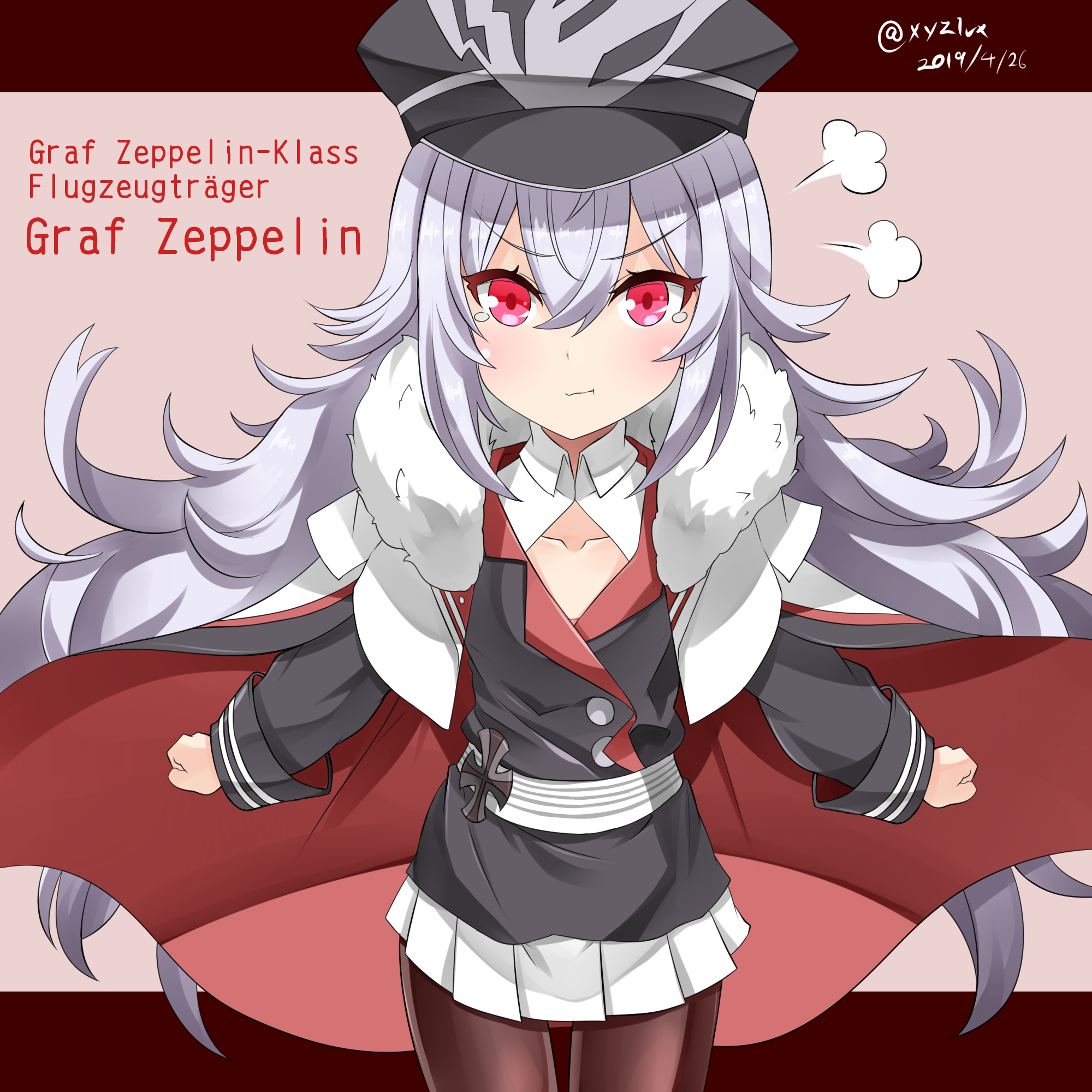 The Big ImageBoard (TBIB) - 1girl angry azur lane black hat black ...