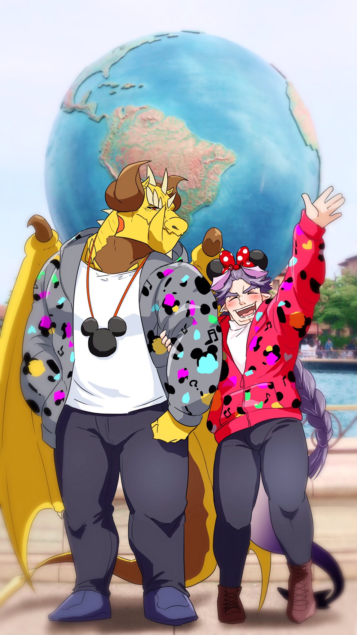 The Big Imageboard Tbib Blush Braided Hair Clothing Date Demon