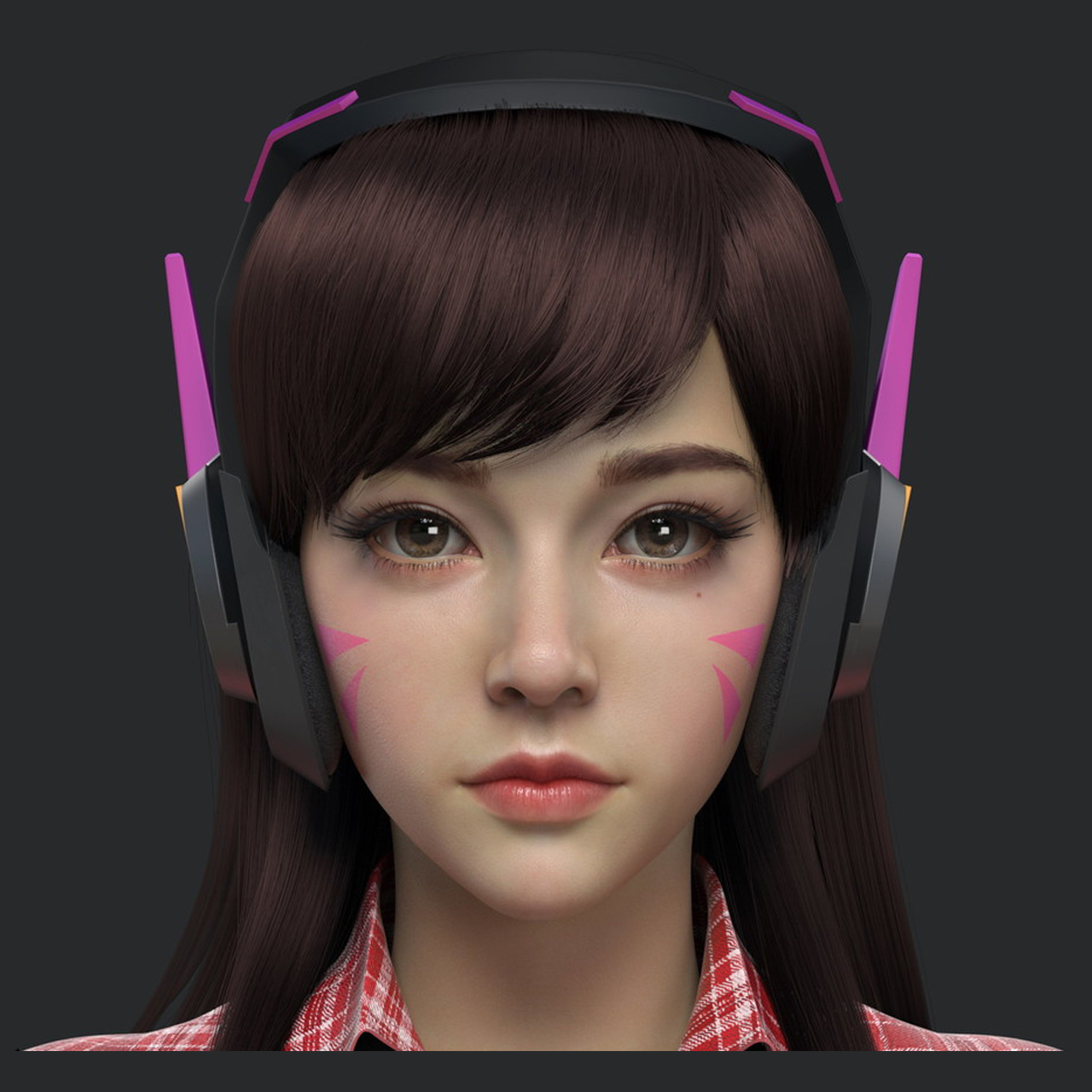 The Big Imageboard Tbib 1girl 3d Artist Request D Va Overwatch