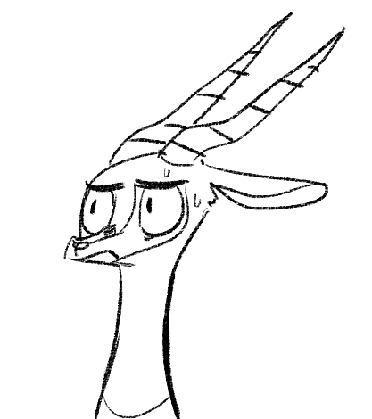 The Big ImageBoard (TBIB) - 2019 ambiguous gender antelope anthro black and white bovid bust ...