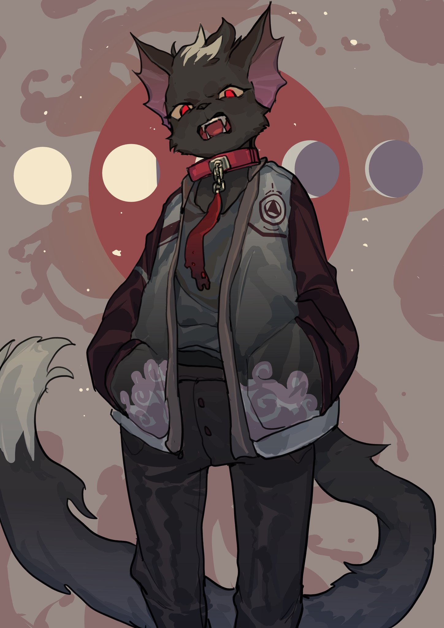 The Big ImageBoard (TBIB) - 2019 angry anthro black body black bottomwear black clothing black ...