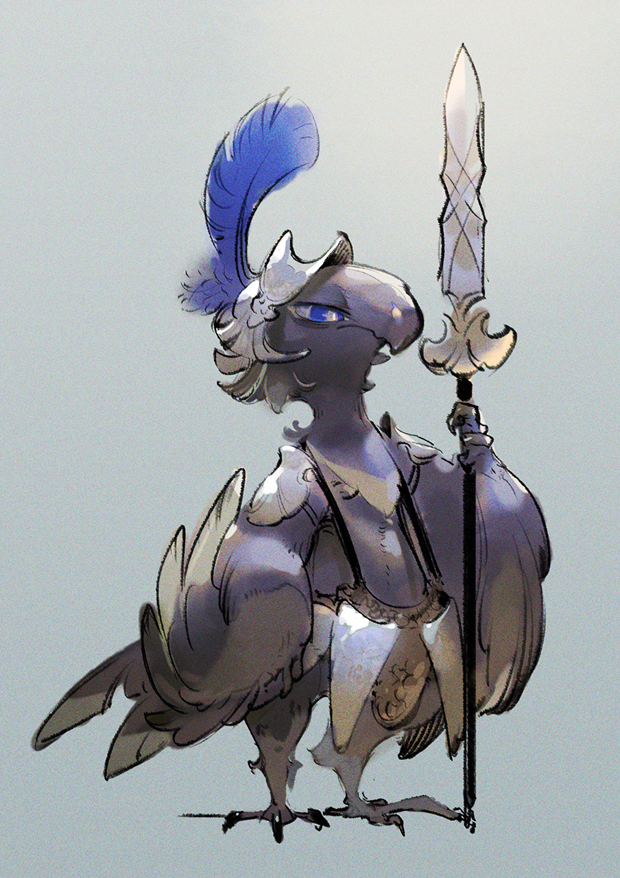 The Big ImageBoard (TBIB) - animal animal focus armor beak bird blue ...