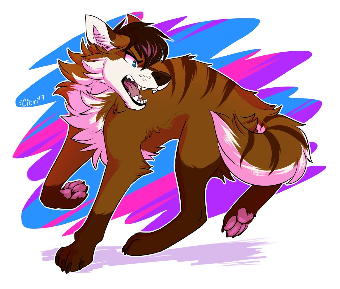 The Big ImageBoard (TBIB) - 2017 4 toes black lips black nose brown fur canid canine citrinelle ...