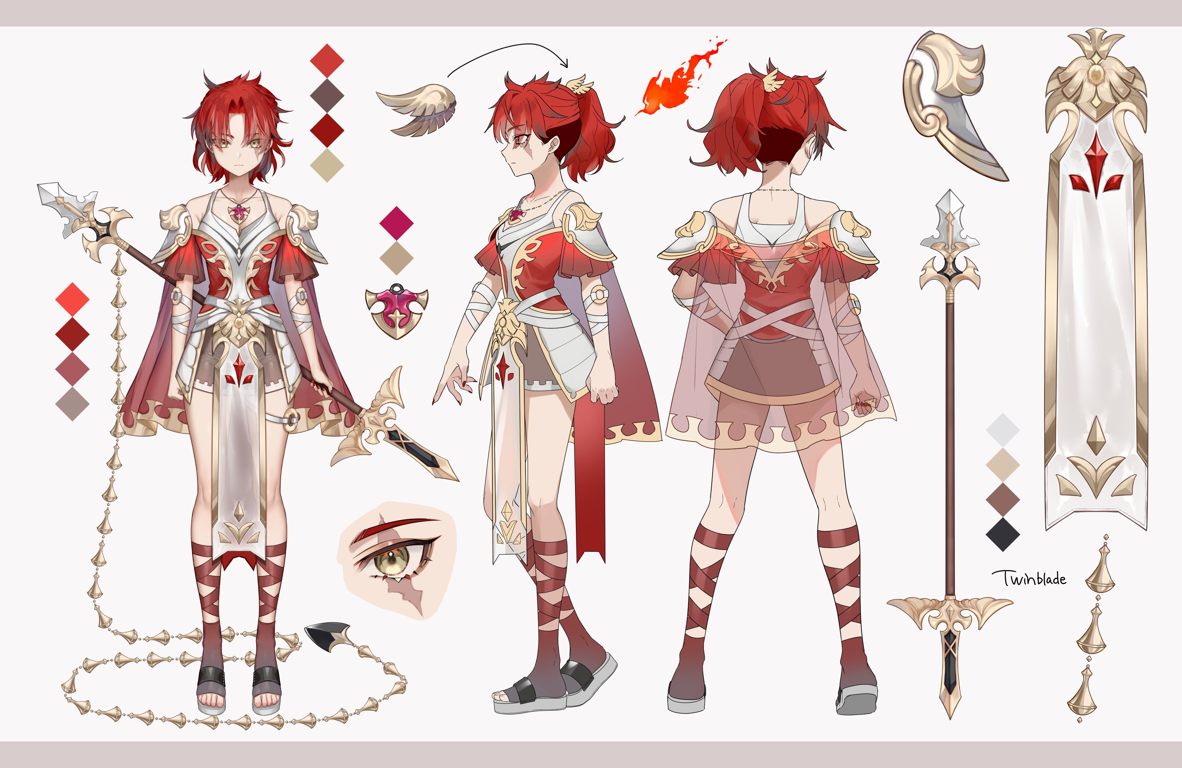The Big ImageBoard (TBIB) - 1girl absurdres amane uta armor blaise ...