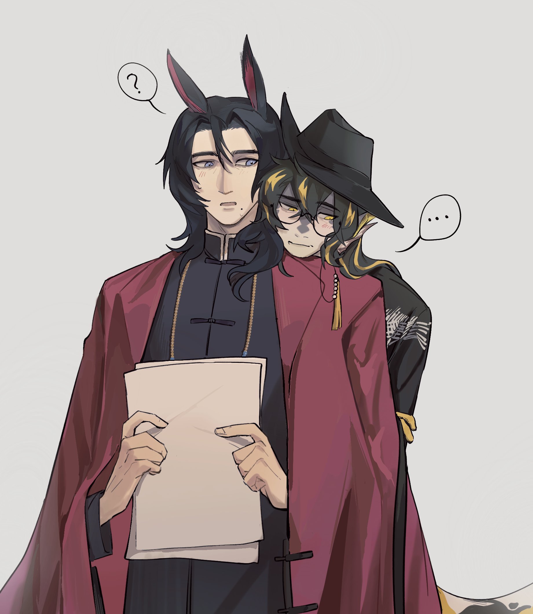 The Big ImageBoard (TBIB) - 2024 anthro arknights asian clothing black ...